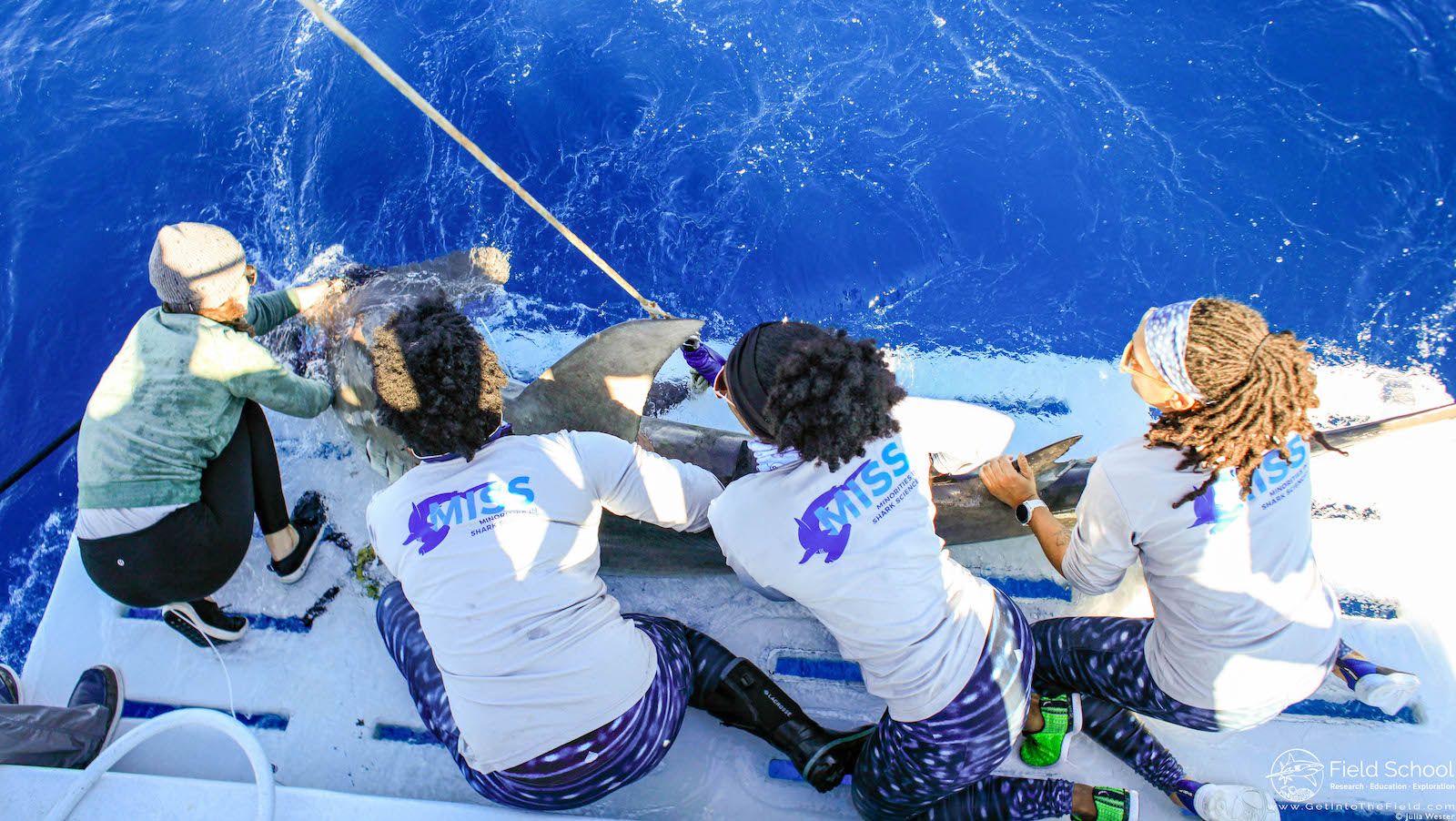 Meet the young female Black scientists in shark research